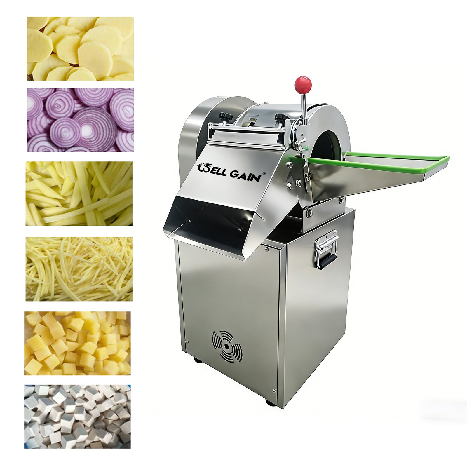 9XP-012 MULTIFUNCTIONAL VEGETABLE CUTTING MACHINE